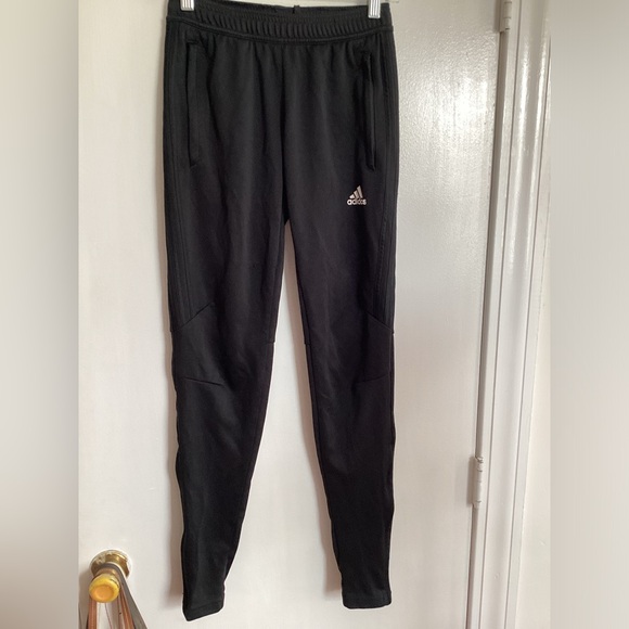 adidas | Pants | Adidas Climacool Joggers With Zip Ankles And Black ...